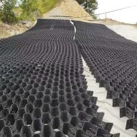 China Wall Retaining Plastic Geocell For Slope Protection Cellular Confinement System for sale
