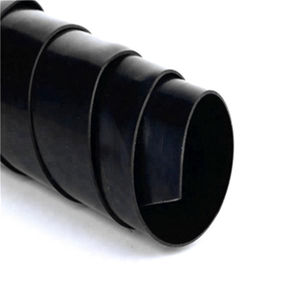 plástico del negro del trazador de líneas de la presa de la charca de 7m m 8m m Geomembrane para la granja de pescados