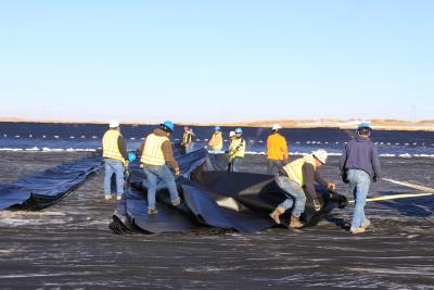 Cina Fodera impermeabile sotterranea Geomembrane 4mm del materiale di riporto dell'HDPE in vendita