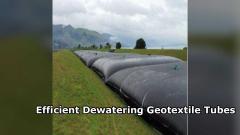 PP Woven Geotextile Dewatering Tubes for Efficient Sludge Removal
