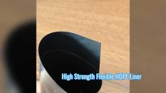 HDPE Geomembrane 30MPa Strength for Uneven Ground