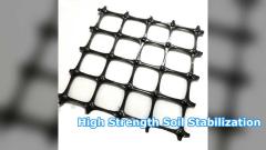 Uniaxial Geogrid Soil Stabilizer for Civil Engineering