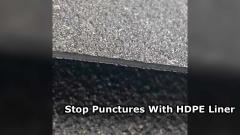 High Puncture Resistant HDPE Geomembrane for Sharp Rocks