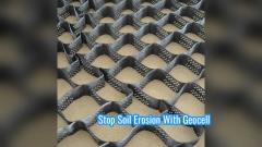 HDPE Geocell Ground Grid for Road Construction Stability