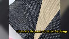 Durable Non Woven Geobags for Erosion Control