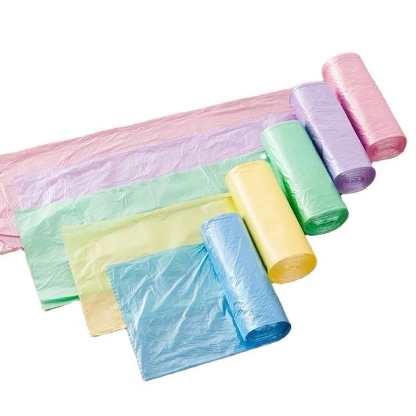 Quality Stand Up Pouch Black Disposable Star Seal Plastic Garbage Bags Trash Bags Black for sale