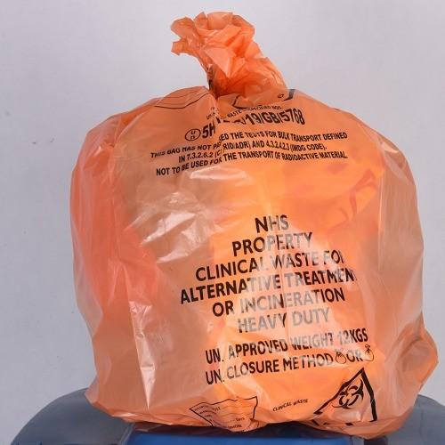 Quality Square Bottom Bag Manufacture GRS Heavy Duty Plastic Trash Bag for Waste for sale