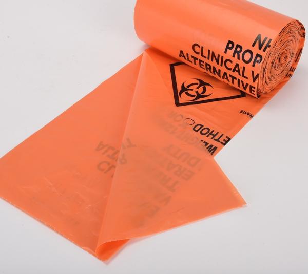 Quality Square Bottom Bag Manufacture GRS Heavy Duty Plastic Trash Bag for Waste for sale