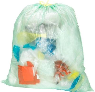 Cina Sacchetti della spazzatura biodegradabili a corda da tiro da 13 galloni con materiale HDPE e spessore da 5 a 50 micron in vendita