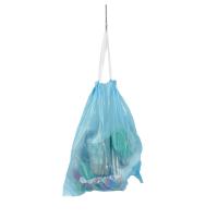 China Disposable Customized Plastic Drawstring Garbage Bag for Sorting Garbage in Workplaces for sale