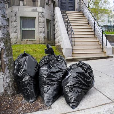 China 55-60 Gallon Heavy Duty Trash Bags for Property Garden Hotel Sanitation Customized for sale