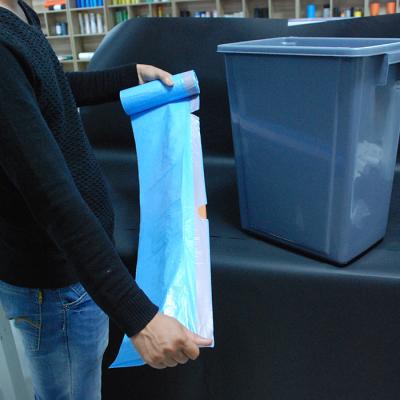 China Custom Logo Drawstring Kitchen Trash Bags for Garbage Waste Pulp Moulding Process Type for sale