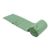 China PE Drawstring Biodegradable Garbage Bags 25x40cm 8kg Load Eco-Friendly Waste Disposal for sale