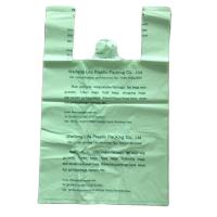 China Eco-Friendly Biodegradable Compostable Trash Bags 40% Biosource Material 8-15kg Load for sale