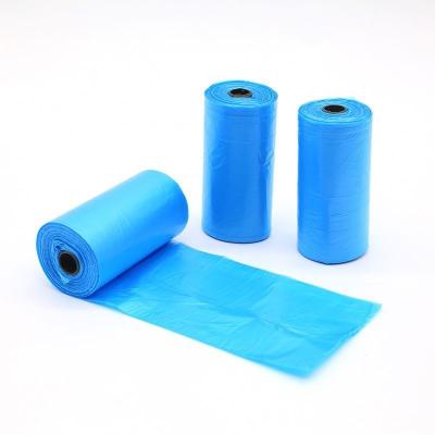 Cina Sacchetti di cacca per cani compostabili con logo personalizzato per lo smaltimento di rifiuti per animali domestici ecologici in vendita