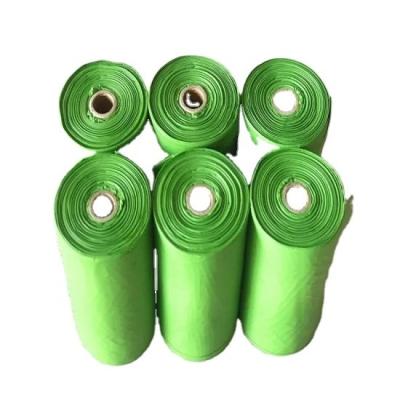 China Materiais reciclados Saco de lixo de plástico 100% biodegradável com design personalizável à venda