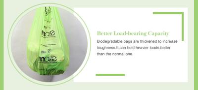 Cina Materiali riciclati 100% Biodegradabile Sacchetto di spazzatura di plastica con design personalizzabile in vendita