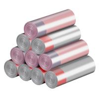 China Custom Portable Garbage Bag with Thick Drawstring 730x840mm 5-100 Mic HDPE LDPE for sale