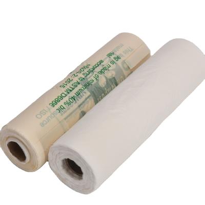 China Saco de compras de plástico biodegradável com logotipo próprio para outros produtos domésticos à venda