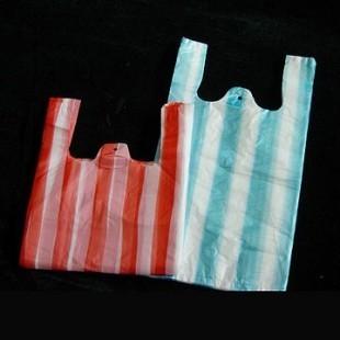 Cina T-shirt colorate T-shirt strappate OK Compost Certificato sacchetto di shopping taglia personalizzata in vendita