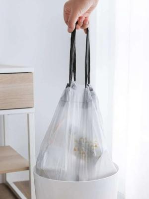 China PE Clear Kitchen Packaging Dust Bin Garbage Trash Bag 5-50 mic Thickness Eco-Friendly for sale