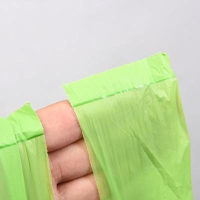 China Embalagem de produtos domésticos Saco de compras de amido de milho biodegradável com tamanho personalizado à venda