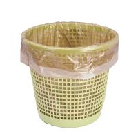 China Custom Logo HDPE LDPE Drawstring Garbage Bags 450x500mm 5-100 Mic Bulk for sale