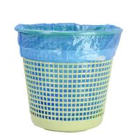 China Custom Logo HDPE LDPE Drawstring Garbage Bags 450x500mm 5-100 Mic Bulk for sale