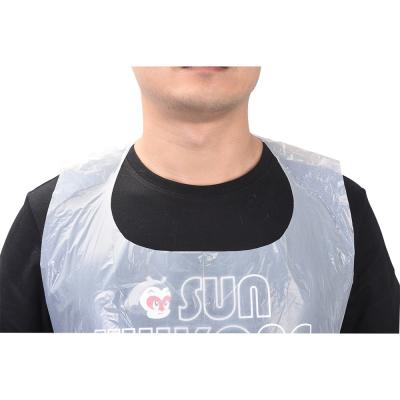 Cina Hotpot BBQ Camping Apron Antifouling Anti-Oil Apron di plastica per cucina e barbecue in vendita