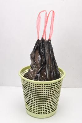 Cina Soluzione per rifiuti domestici HDPE Plastic Drawstring Garbage Bag per la spazzatura in vendita