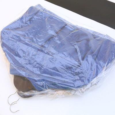 China GARMENT BAG for Storage Reusable Thickened PE Transparent Dust Bag for sale