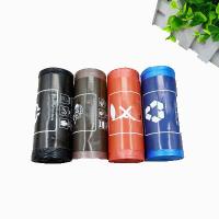 China Biodegradable Printed Plastic Garbage Bags 40% Biosource Material 8-15kg Load Custom Sizes for sale