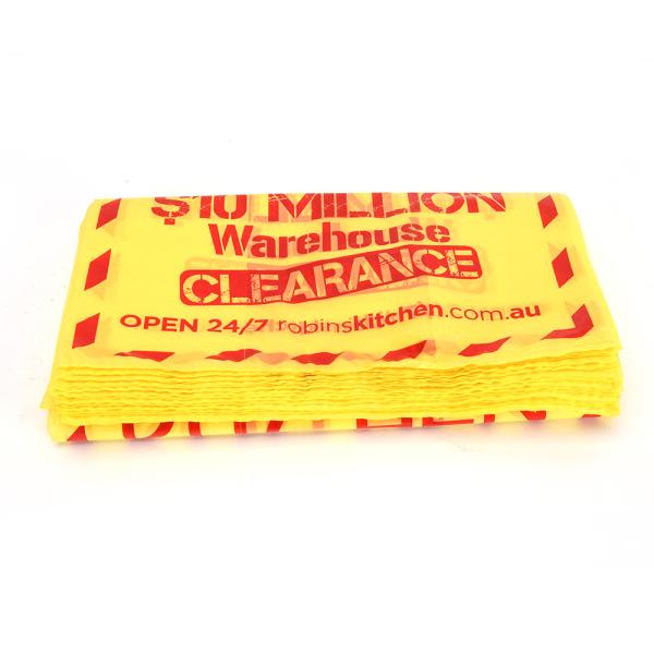 Quality Custom HDPE/LDPE/LLDPE T-Shirt Bag for Supermarket Shopping and Takeaway for sale