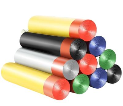 中国 ローストリングのゴミ袋 独自のロゴとHDPE/LDPE/LLDPE材料OK コンポスト認証 販売のため