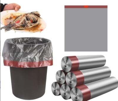 China Huishoudelijke vuilniszak met automatische sluiting en goed compostcertificering Te koop