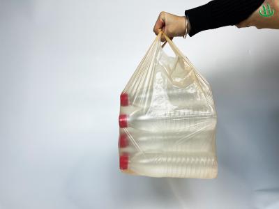 China Breathable perforated bag for fruit and vegetable white transparent thickened plastic bag for sale
