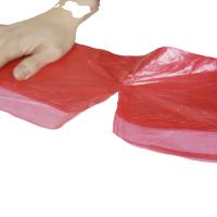 China Automatic Extraction Garbage Bag 450x500mm Thickened Lifting Rope HDPE LDPE for sale