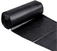 China Square Bottom Garbage Bag 20% Fold Even Back HDPE Drawstring 5-100 Mic Thickness Custom Logo for sale