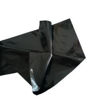 China Square Bottom Garbage Bag 20% Fold Even Back HDPE Drawstring 5-100 Mic Thickness Custom Logo for sale