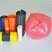 China Offset Printing Star Seal Bottom Trash Can Liner 5-80 Mic Biodegradable Custom for sale