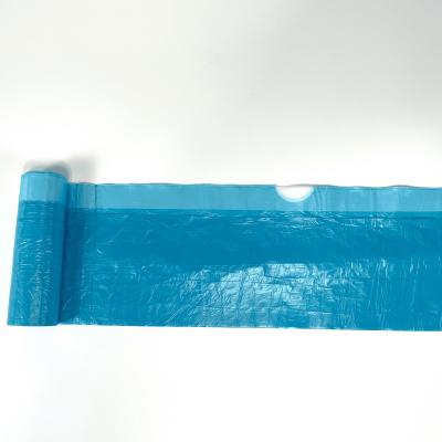中国 スクウェア・ボトム・バッグ ドローストリング キッチン用ゴミ袋 廃棄物 PE 生物分解性プラスチック袋 販売のため