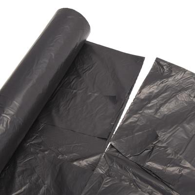 Cina Construzione sacchetto per rifiuti trasparente da 120L HDPE da 100L con corda di trazione per prodotti per la casa in vendita