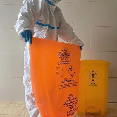 Cina Sacchetti della spazzatura a base di sigillo stellare ad alta resistenza su rotolo con certificato di compost OK in vendita