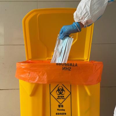 Cina Sacchetti della spazzatura a base di sigillo stellare ad alta resistenza su rotolo con certificato di compost OK in vendita