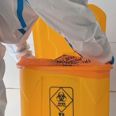 Cina Sacchetti della spazzatura a base di sigillo stellare ad alta resistenza su rotolo con certificato di compost OK in vendita