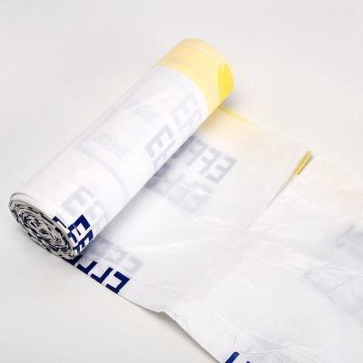 Cina Colore Top Seller Sacchetto della spazzatura a corda su rotolo Made in Tall Kitchen 13 galloni LDPE in vendita