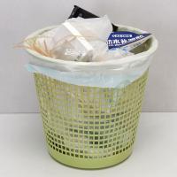 China Custom Logo Eco Friendly Drawstring Trash Bags 730x840mm HDPE LDPE for sale