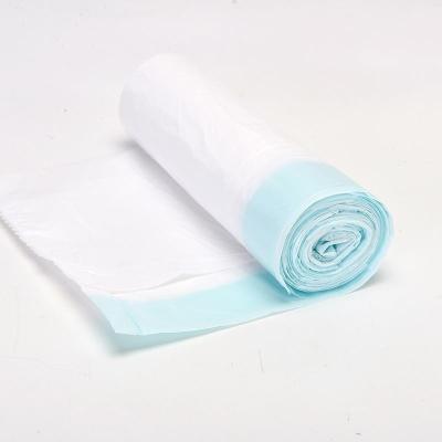 Cina Sacchetto per la spazzatura con nastri di plastica ad arco pesante in HDPE ecologico in vendita