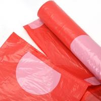 China Compostable 30L Drawstring Plastic Trash Bag 730x840mm Custom Thickness Bulk for sale