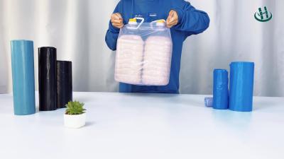 Cina Sacchetto di rifiuti monouso in plastica per imballaggio dei rifiuti, realizzato con processo di stampaggio della pasta in vendita